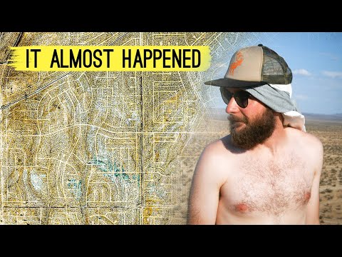 America's LARGEST ABANDONED CITY: California City (Development Disaster)