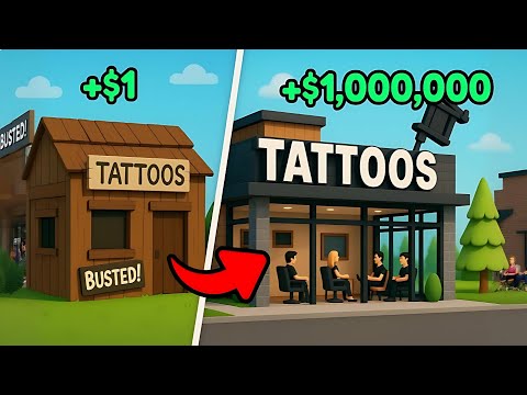 I Opened My Own Tattoo Shop - Tattoo Studio Tycoon