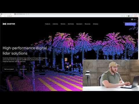 Ouster Digital Lidar Sensor: Unboxing