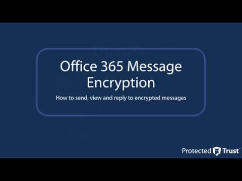 Using Office 365 Message Encryption (OME) | Exploring Office 365