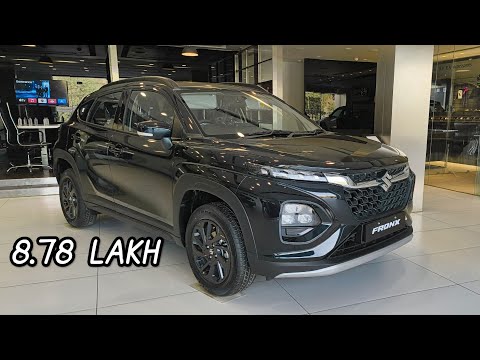 बदमाशों का नया खिलौना 😎 Maruti Suzuki Fronx Black Colour Delta Plus Variant Full Detail Review 2025