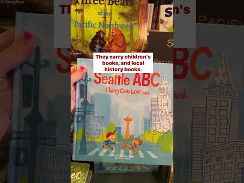 5 Bookstores in Pike Place Market #shorts
