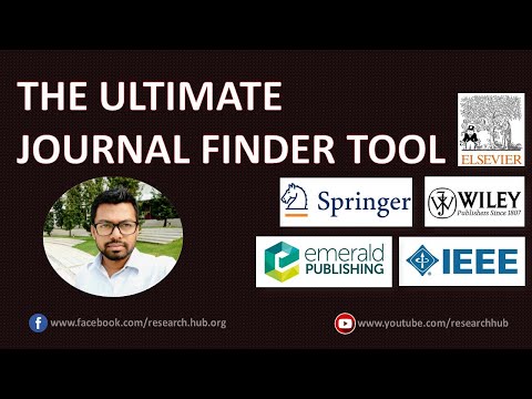 The Ultimate Journal Finder (all journals in one database)