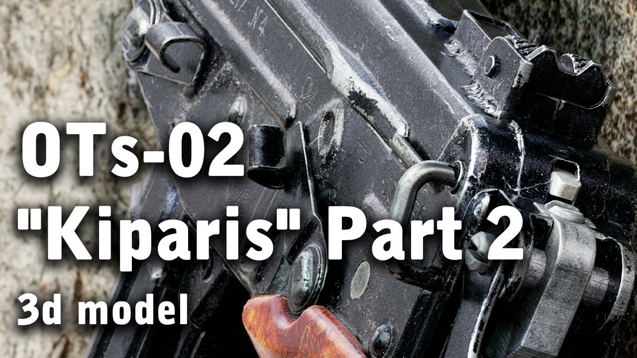 Hyperrealistic Weapon Art OTs-02 
