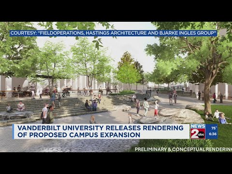 Vanderbilt University releases renderings of proposed campus expansion