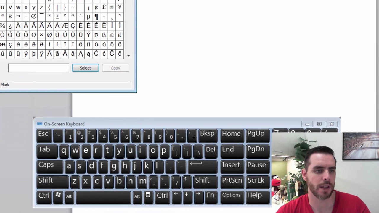 How to Type the Copyright Symbol