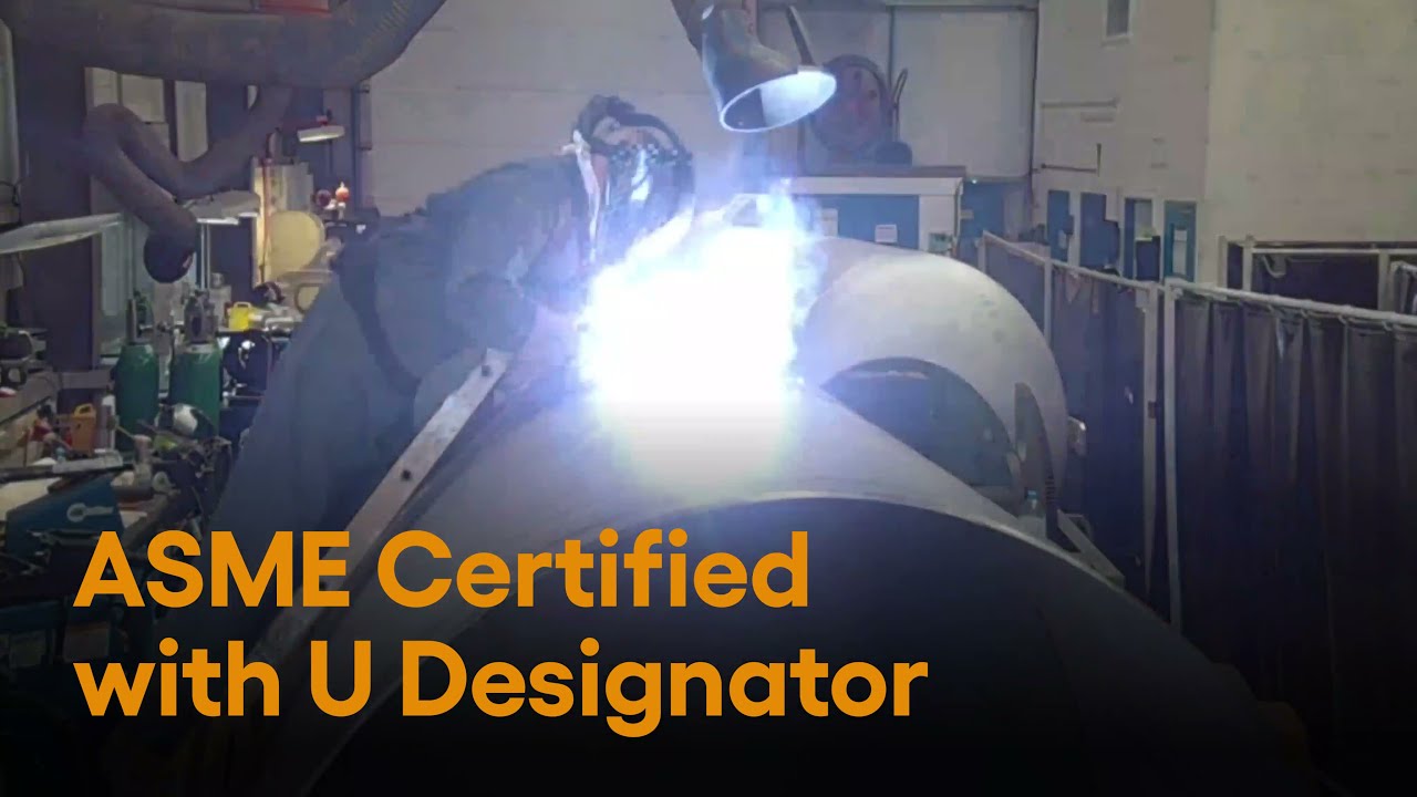 CPE Pressure vessels Manufacturing time lapse,  Stainless Steel Air Receivers with ASME U Stamp