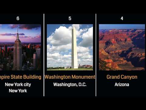 100 FAMOUS AMERICAN LANDMARKS – ARCHITAMENT