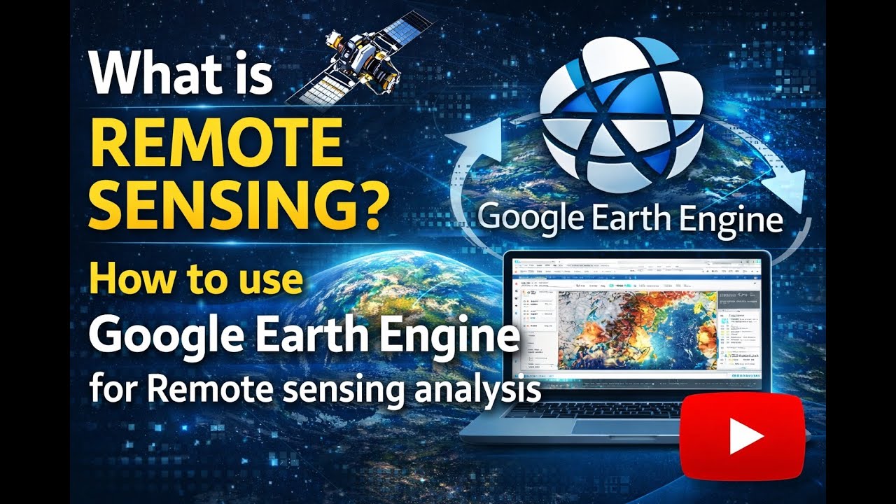 What is remote sensing ? How to use Google Earth Engine for Remote sensing analysis using ArcGIS pro