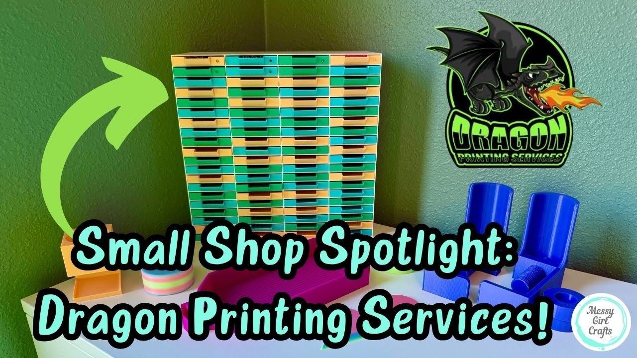 Small Shop Diamond Painting Accessory Spotlight – Dragon Printing Services!
