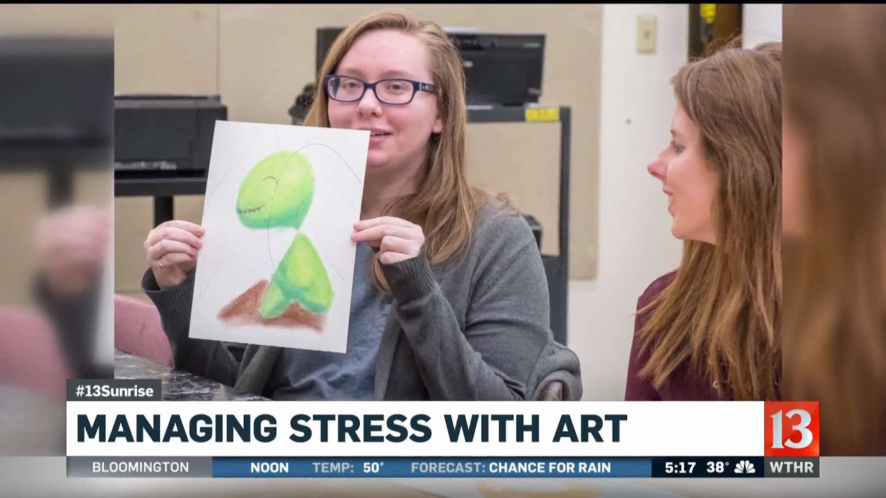 Managing stress with art