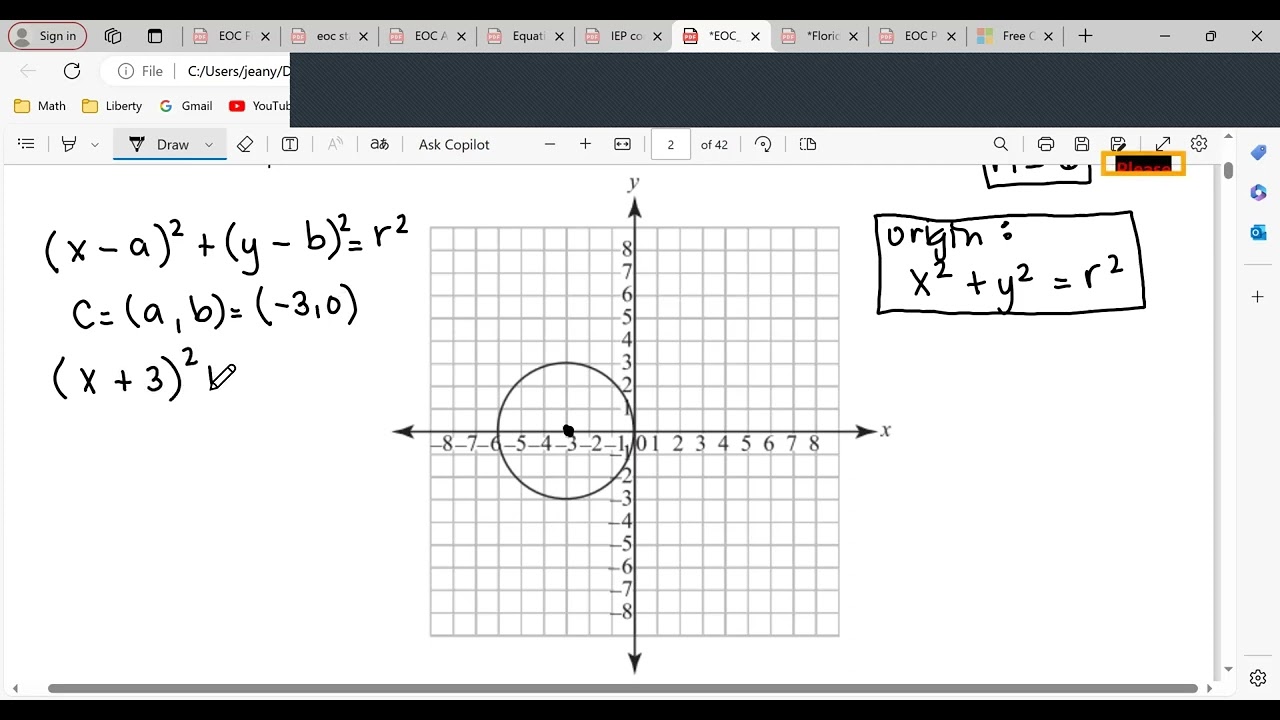 Geometry EOC Practice Test Part 1