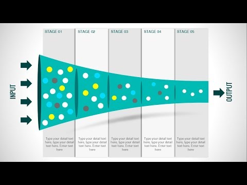 5 Stage Process Flow Diagram for PowerPoint