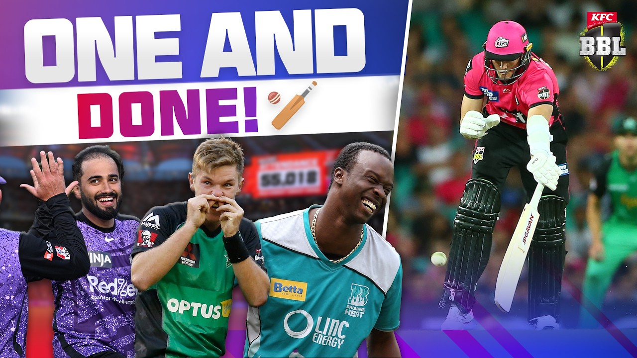 BBL Players That Faced Just ONE Ball 😮