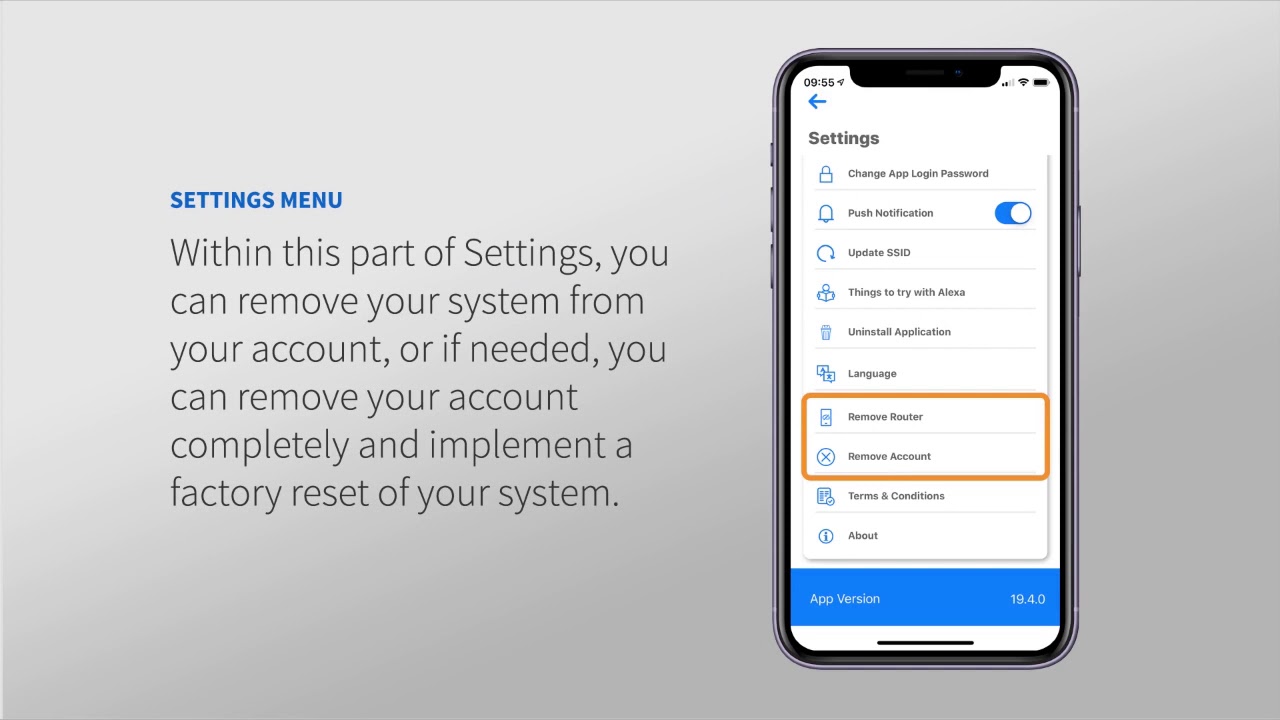 Learn About The Settings Menu In CommandIQ