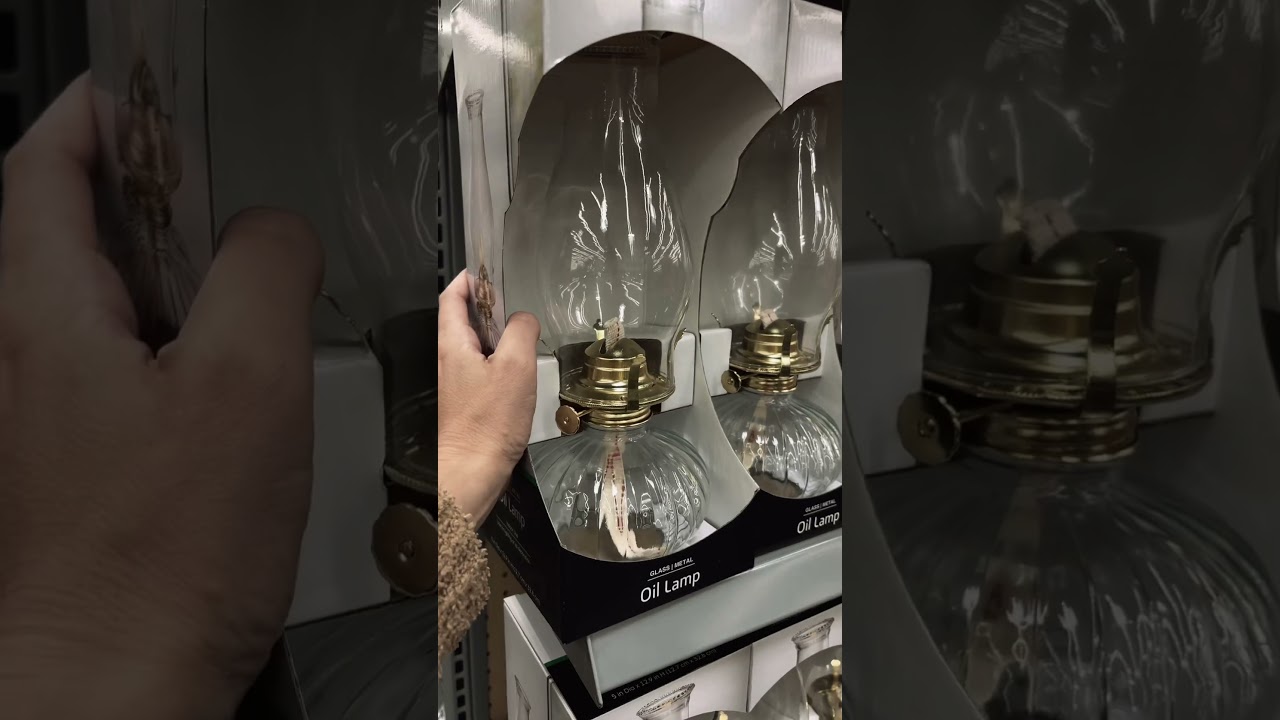 A vintage oil lamp is BACK! #WalMartFinds #OldTime