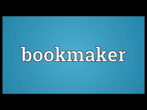 Bookmaker Meaning