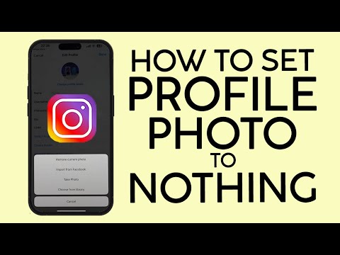 How to Remove Instagram Profile Photo | New Instagram Update | No Instagram Profile Photo 2022