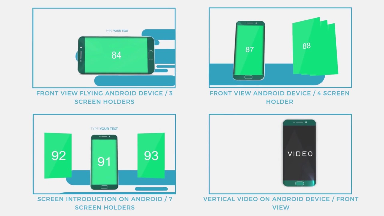 Mobile App Presentation Template