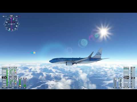 Flight Simulator 2020: Landing at Genoa Cristoforo Colombo Airport (XBOX SERIES S)