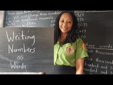 PEP Maths: How to Write Numbers in Words: Grade 4 Mathematics. Primary Exit Profile