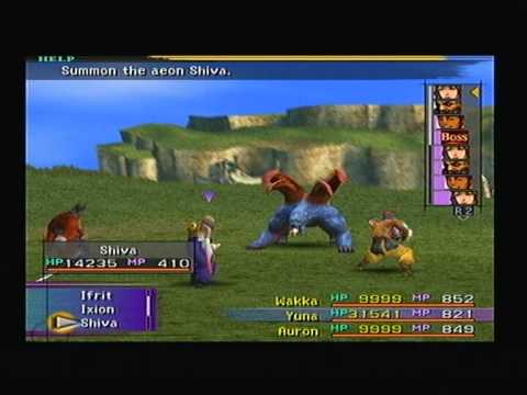 Final Fantasy X PS2 Walkthrough Part 98 Monster Arena Species Conquest Juggernaut
