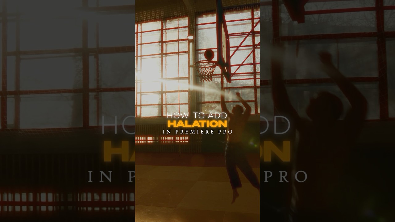 HOW TO ADD “Halation” TO MAKE MORE CINEMATIC VIDEOS! #premierprotutorial #premierepro #videoediting