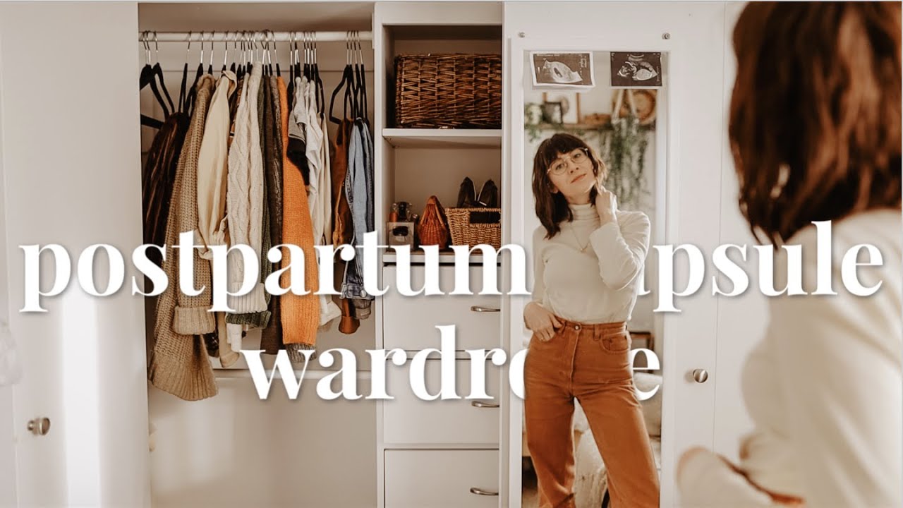 POSTPARTUM CAPSULE WARDROBE | WINTER EDITION | Ethical & Sustainable Fashion