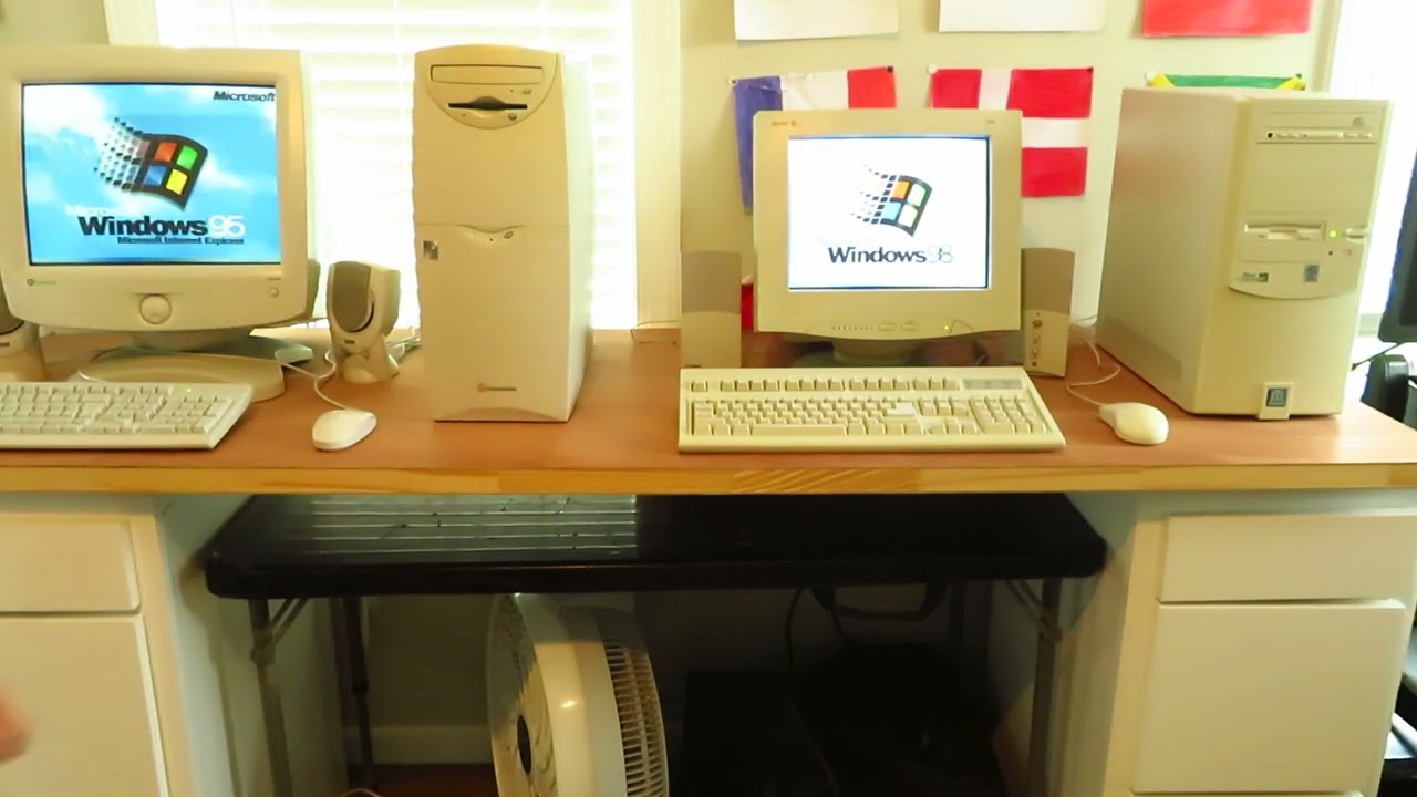 Windows 95 Vs. Windows 98 Start up