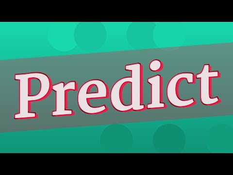 PREDICT pronunciation • How to pronounce PREDICT