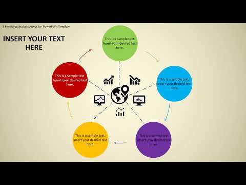 Cloud computing template for PowerPoint