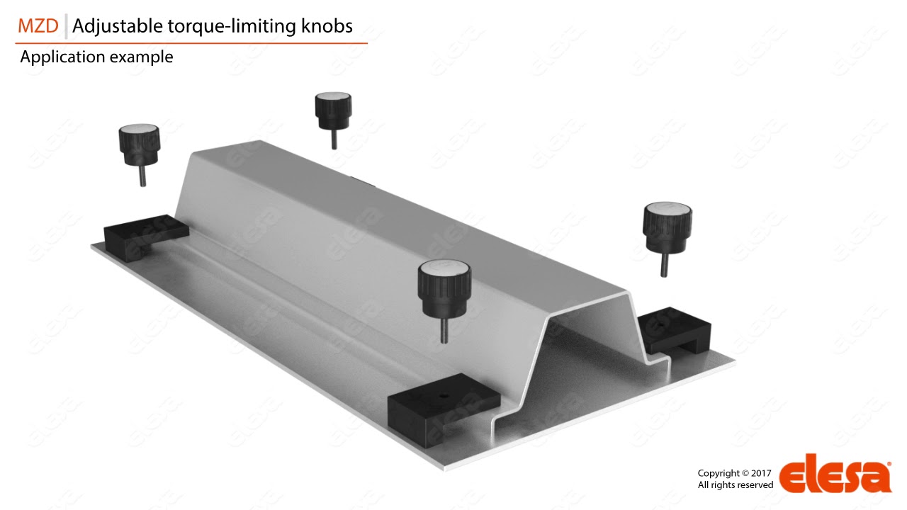 MZD  Adjustable torque-limiting knobs: features and functioning
