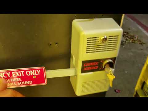 How a Emergency Exit Alarm works