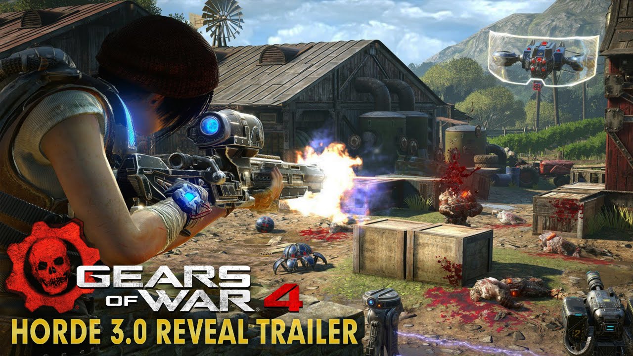 Gears of War 4 - Horde 3.0 Reveal Trailer