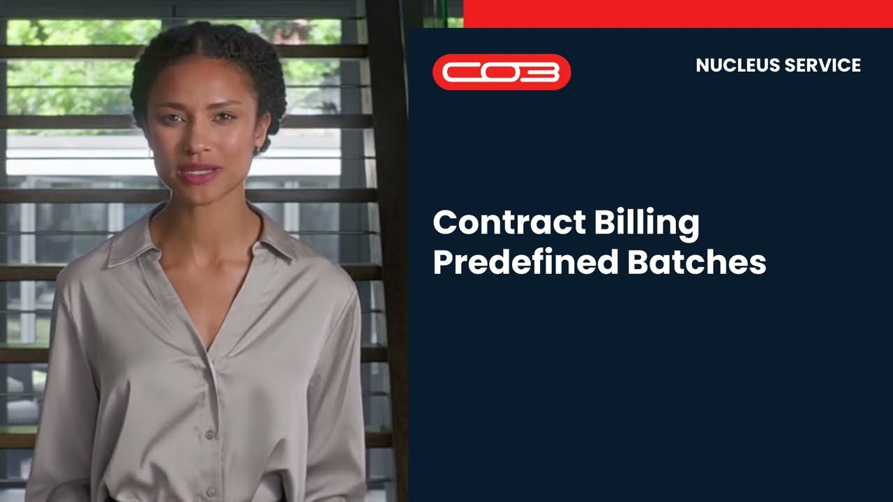 Billing Predefined Batches Part Two