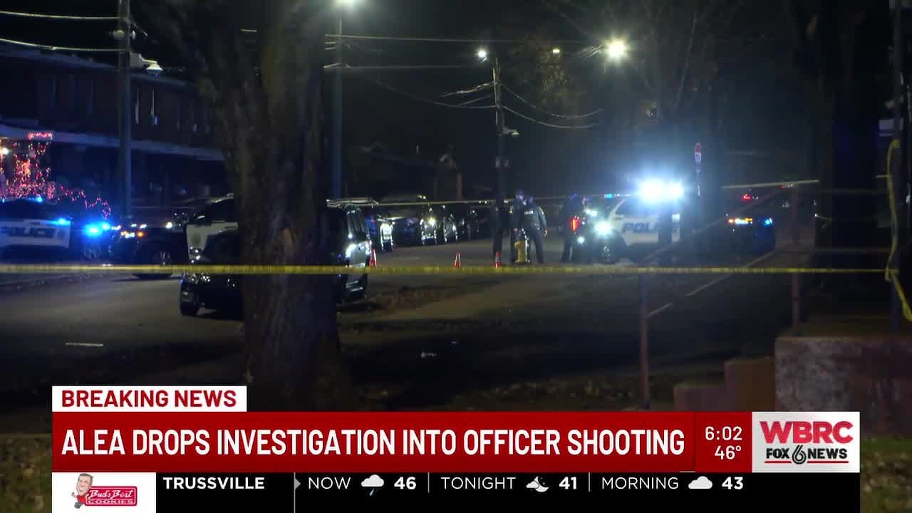 ALEA drops investigation into officer shooting