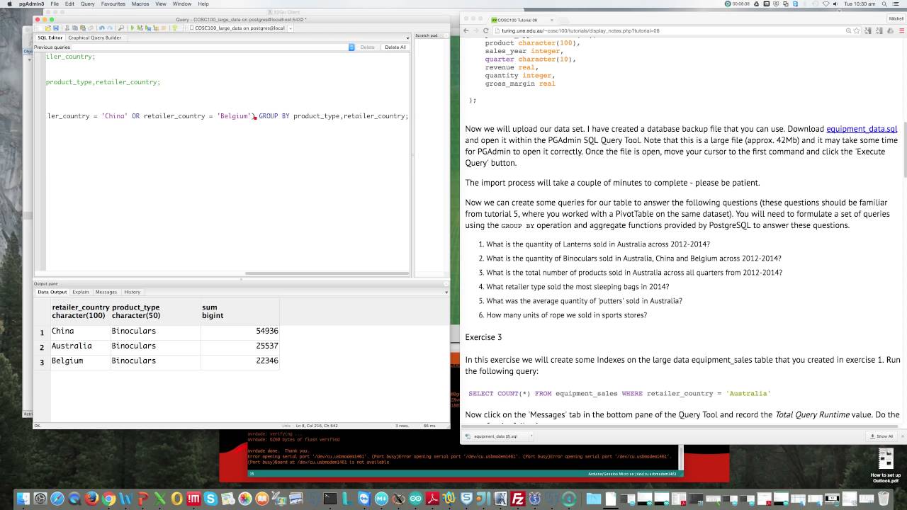 COSC100 Tutorial 8, Exercise 2
