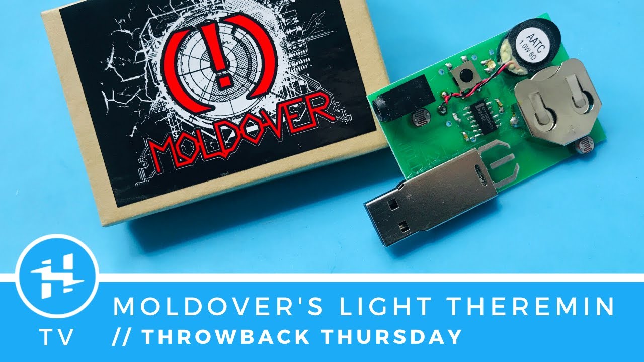 Moldover's Mini Light Theremin // #TBT