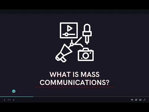 An overview of the mass communications major at UofSC