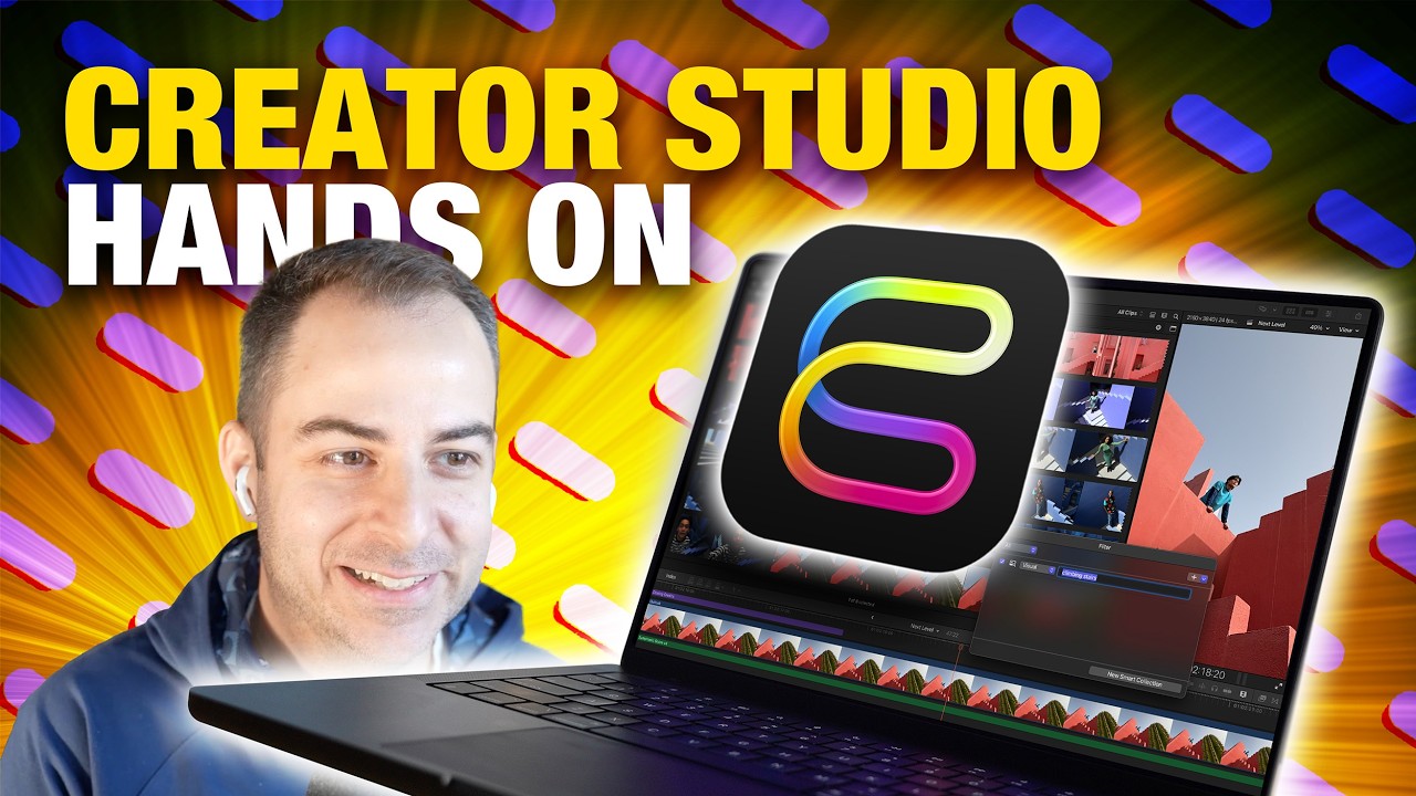 Apple Creator Studio Explained and Hands On With Final Cut Pro