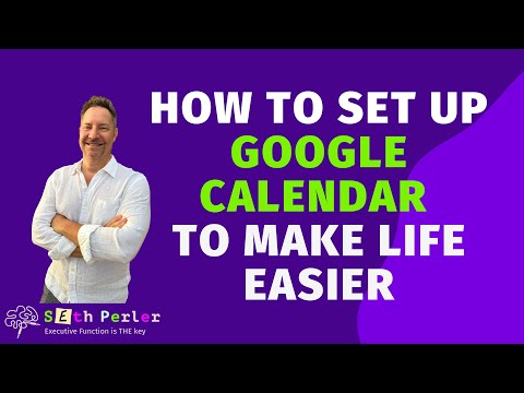 Students: Set Up Google Calendar to make life EASIER