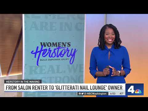 How Glitterati Nail Lounge Owner Turned Her Obsession Into a Business | NBC4 Washington