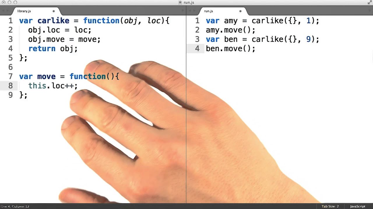 Refactoring to Consolidate Code - Object-Oriented JavaScript