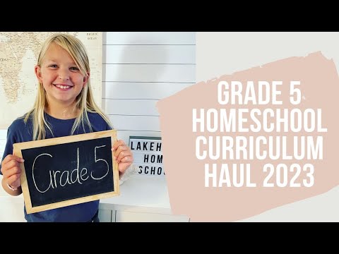 Grade 5 Curriculum Haul 2023 | Australian Homeschool Family