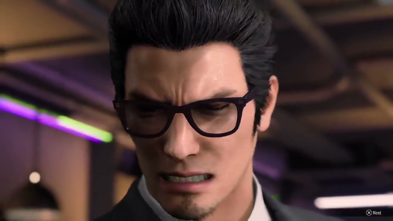 Kiryu (Joryu) claps then cries