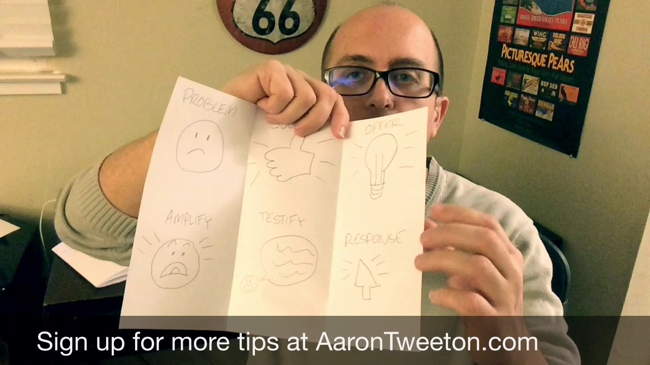 How to structure a trifold brochure