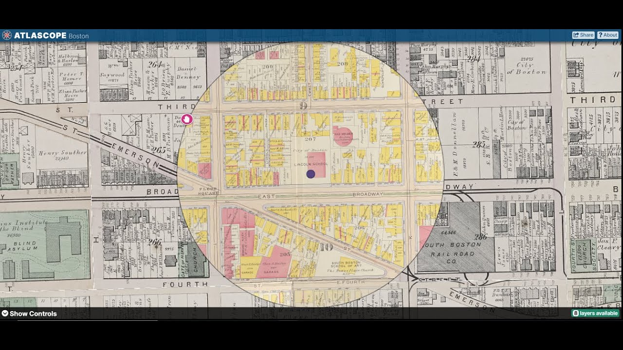 South Boston By Map