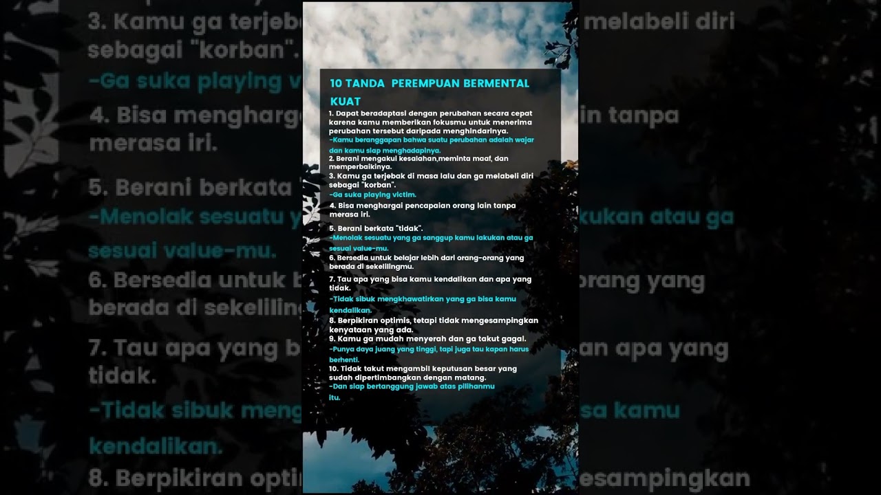 perempuan bermental kuat #shorts #short #motivation