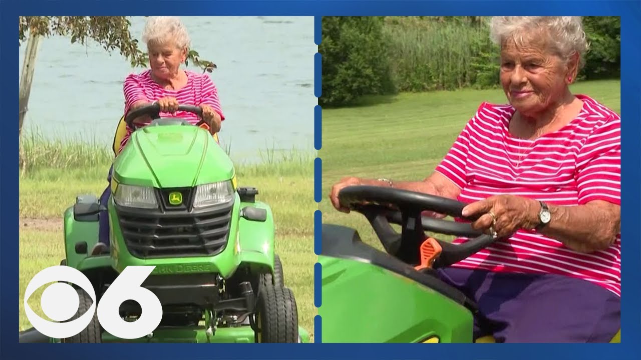 Woman buys John Deere tractor to celebrate her 97th birthday: 'I'm worth it'