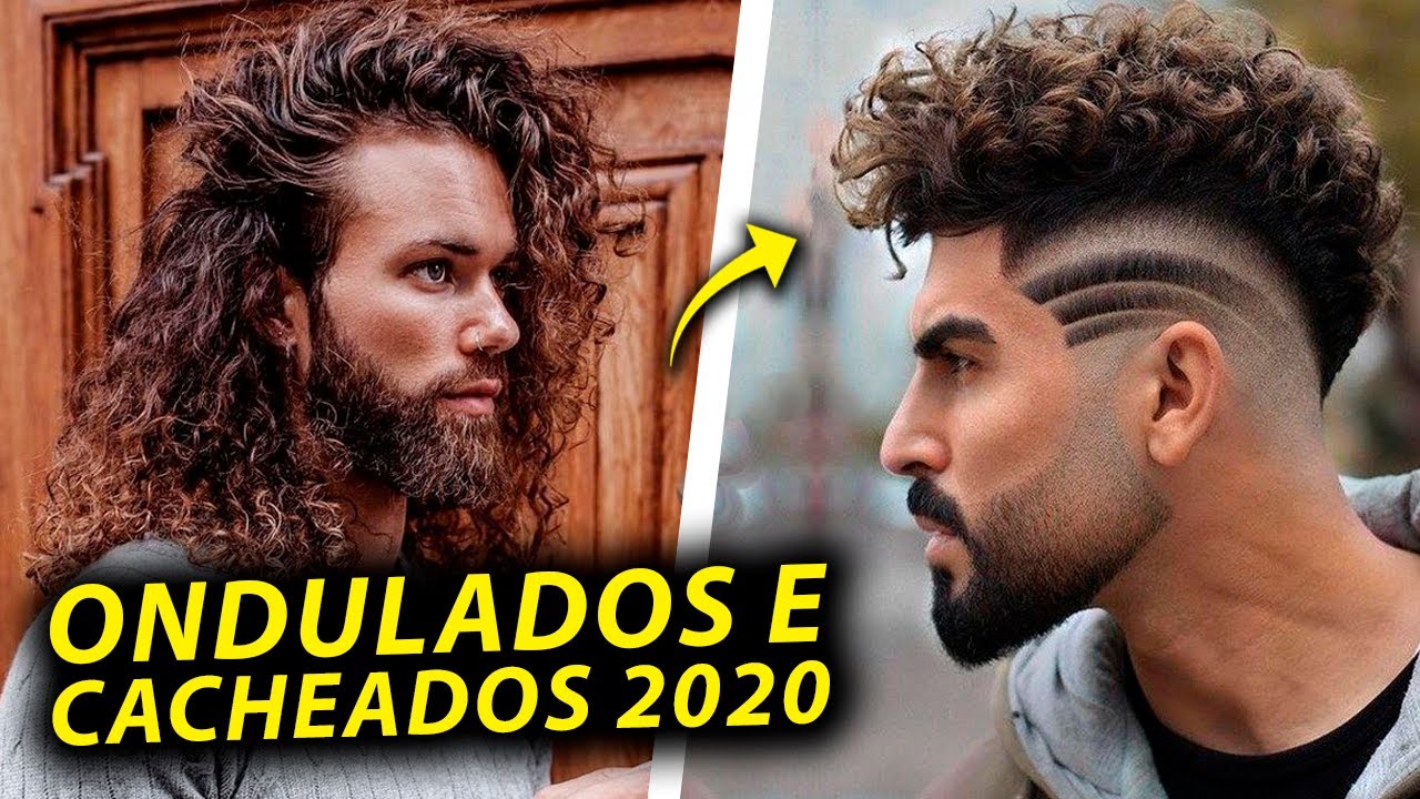 Cortes de Cabelo Masculino ONDULADO e CACHEADO pra 2020, o que é Tendência?